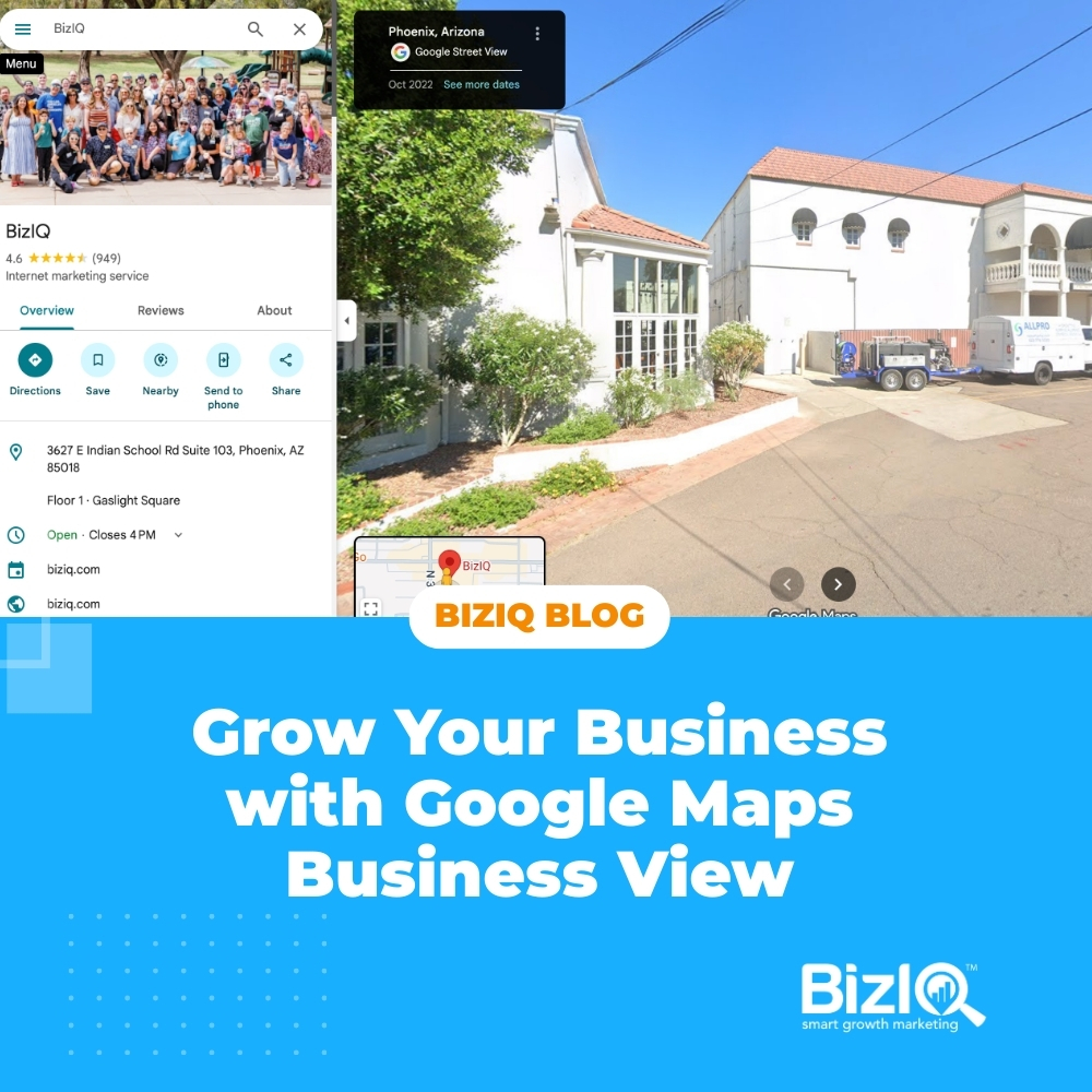 Grow Your Business with Google Maps Business View - BizIQ