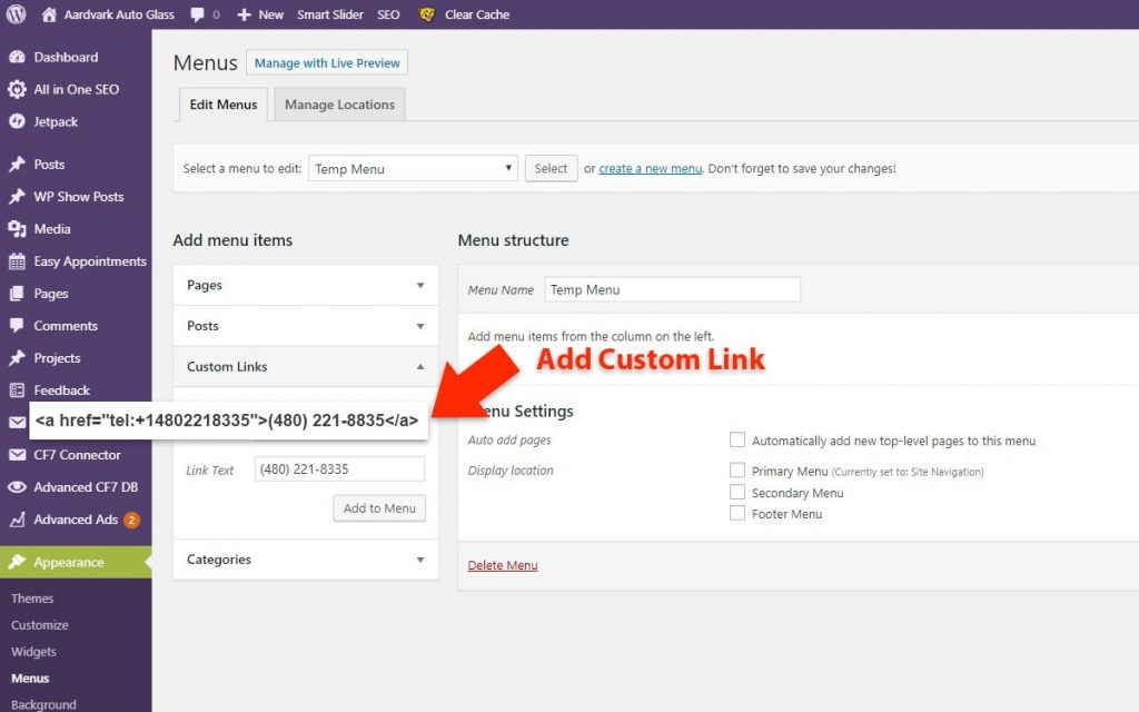 How to Make a Phone Number Clickable in WordPress